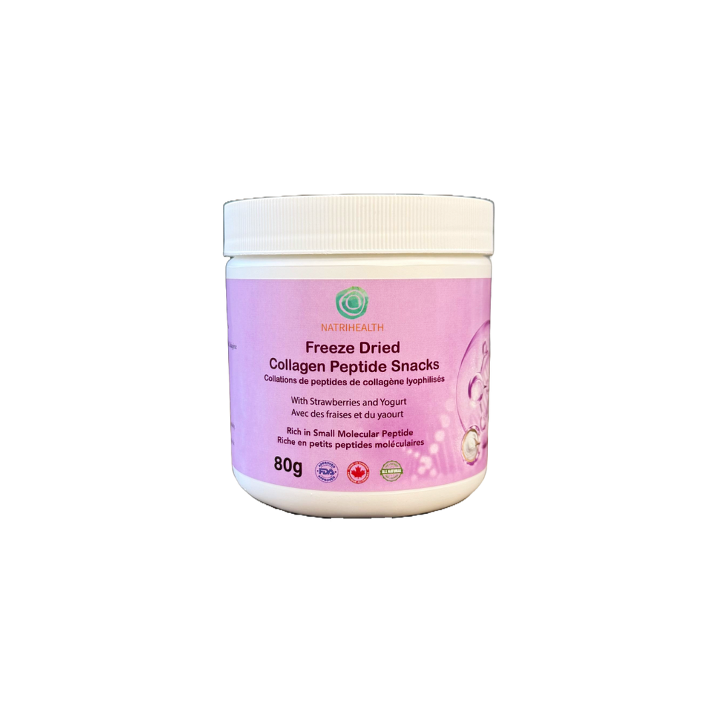 Natrihealth Collagen Peptide Snack – Strawberry Flavor 80g | Nourish S
