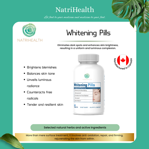 Natrihealth 4th Gen Whitening & Anti-Aging Pills | 60 Tablets | L-Cyst